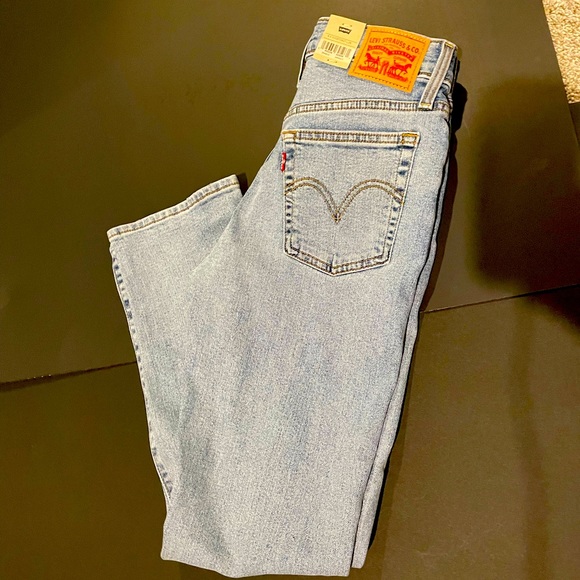 Levi's | Jeans | Levis Womens Wedgie Straighty Jeans Size 27 W27l28 ...
